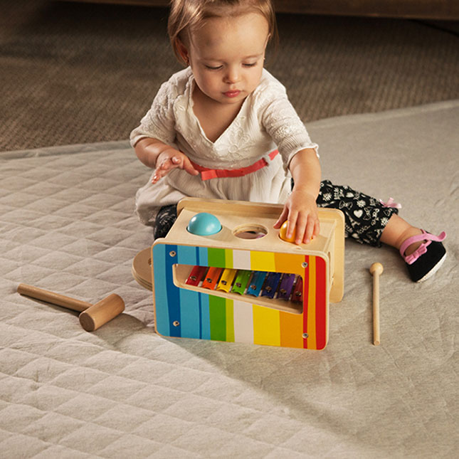 My Little Mozart Musical Bench - - Fat Brain Toys