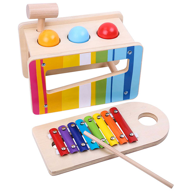 My Little Mozart Musical Bench - - Fat Brain Toys