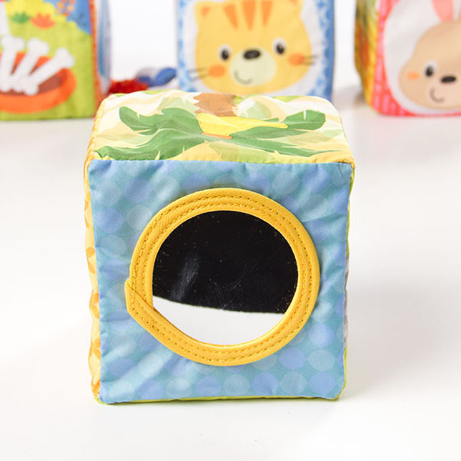 Squishy Soft Animals Blocks - - Fat Brain Toys