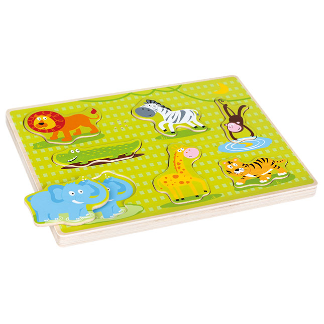Safari Animal Sound Puzzle - - Fat Brain Toys