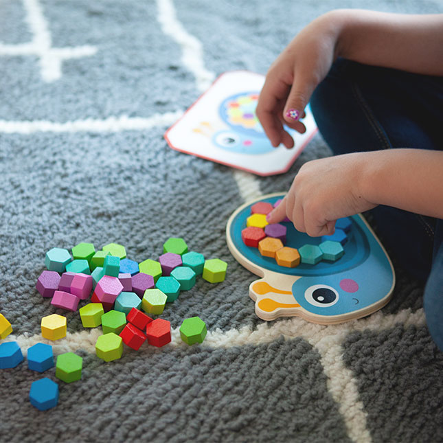 Play Pattern Puzzle - Snail & Turtle - - Fat Brain Toys