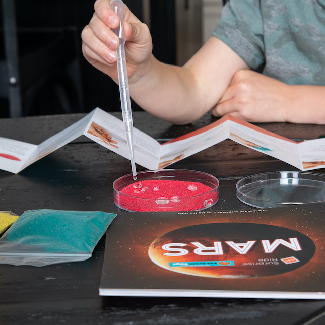 Surprise Ride - Experiment with Hydrophobic Sand Science Kit