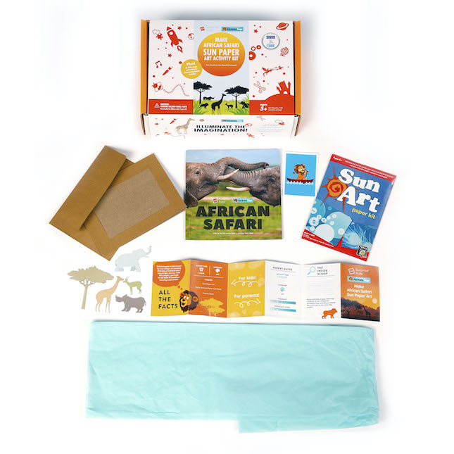 Surprise Ride - Make African Safari Sun Paper Art Activity Kit