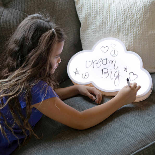 Write It & Light It! Cloud Message Board - - Fat Brain Toys