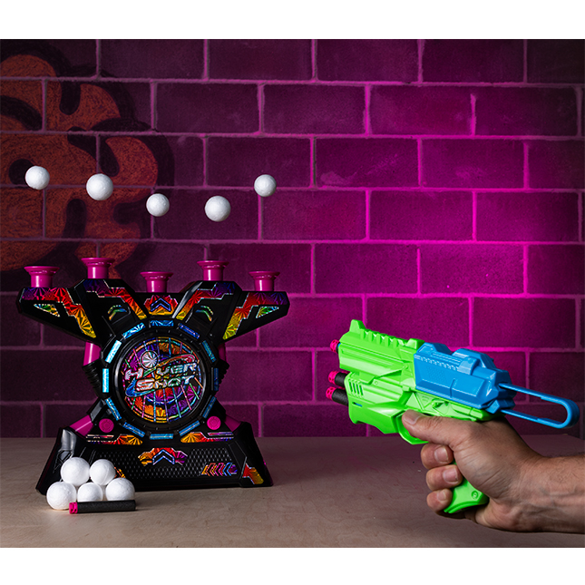 Electronic Arcade Hover Shot Hyper Neon - Best for Ages 6 to 11