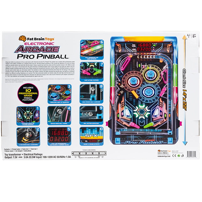 Electronic Arcade Pro Pinball - Best Games for Ages 6 to 10