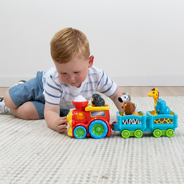 Musical Safari Train - Best Early Learning Toys for Babies