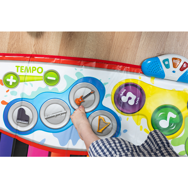 Step-to-Play Jumbo Piano Mat - Best Active Play for Ages 4 to 7