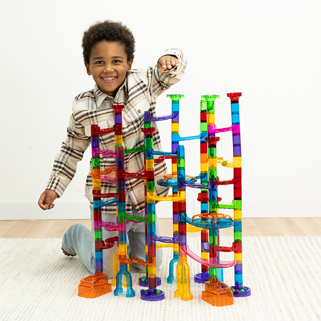 Marble Run 200 Piece Set - Best for Ages 3 to 10