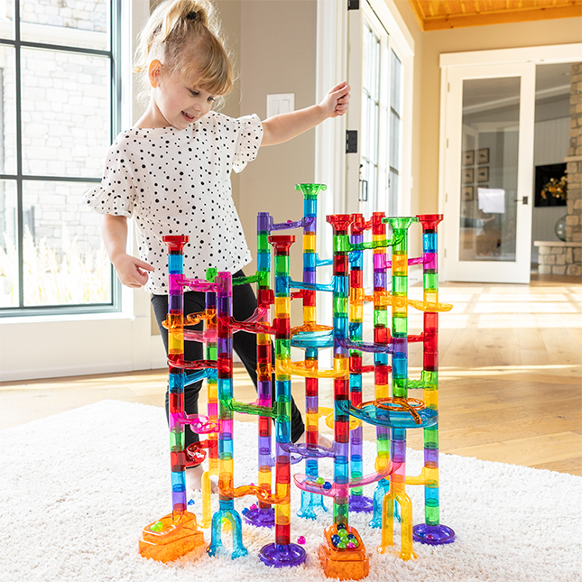 Marble Run 200 Piece Set - Best for Ages 3 to 10