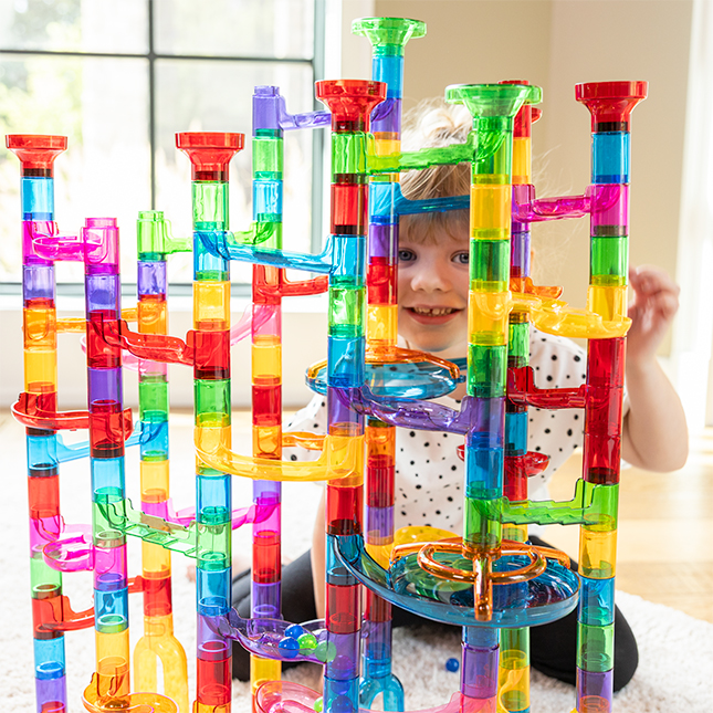 Marble Run 200 Piece Set - Best for Ages 3 to 10