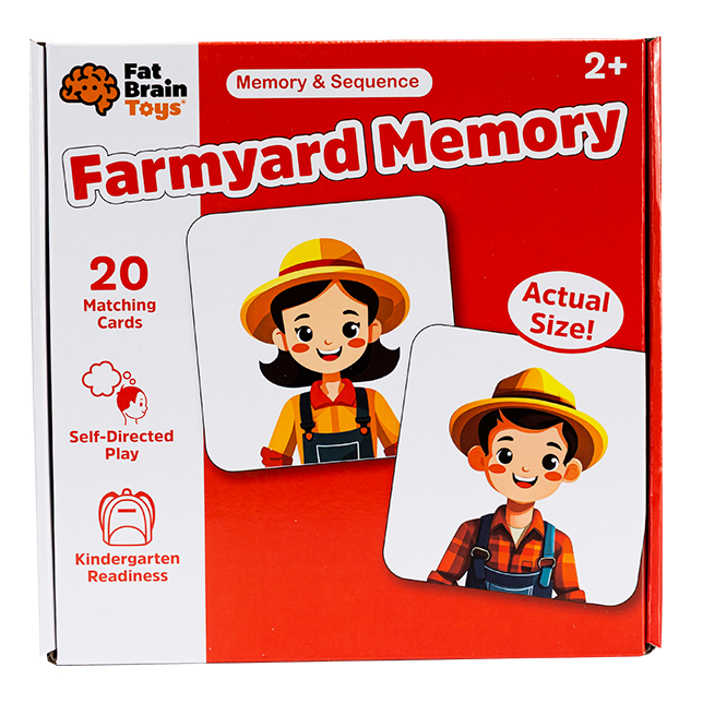 Farmyard Memory - Best Games for Ages 2 to 5 - Farm Toys