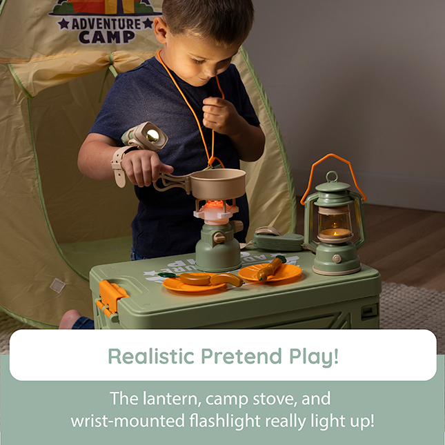 Adventure Camp 20 Piece Set - Best Outdoor Toys for Ages 3 to 7