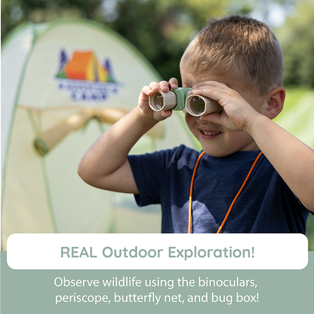 Adventure Camp 20 Piece Set - Best Outdoor Toys for Ages 3 to 6