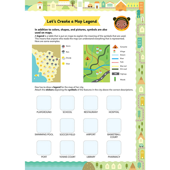 All About Maps Amazing Activity Book - Best Books for Ages 4 to 11