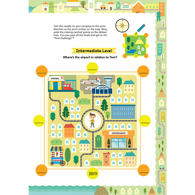 All About Maps Amazing Activity Book - Best Books for Ages 4 to 11