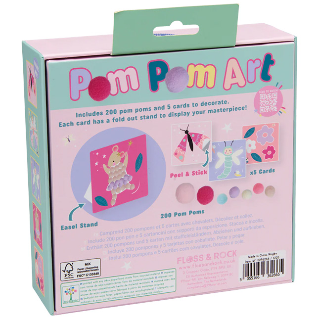 Enchanted Pom Pom Art - Best Arts & Crafts for Ages 3 to 7