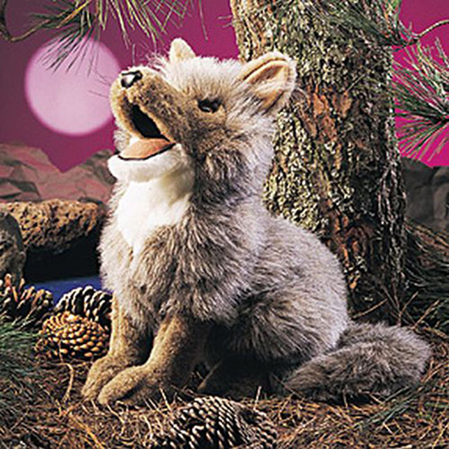 Coyote Puppet - - Fat Brain Toys