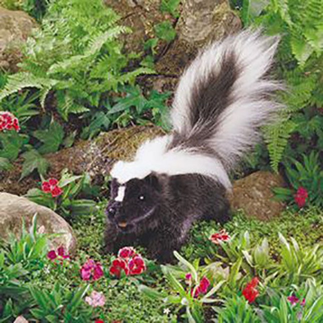 Skunk Puppet - - Fat Brain Toys