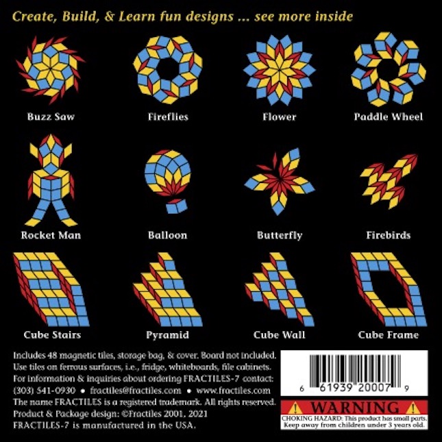 Fridge Fractiles - Best Arts & Crafts for Ages 6 to 11