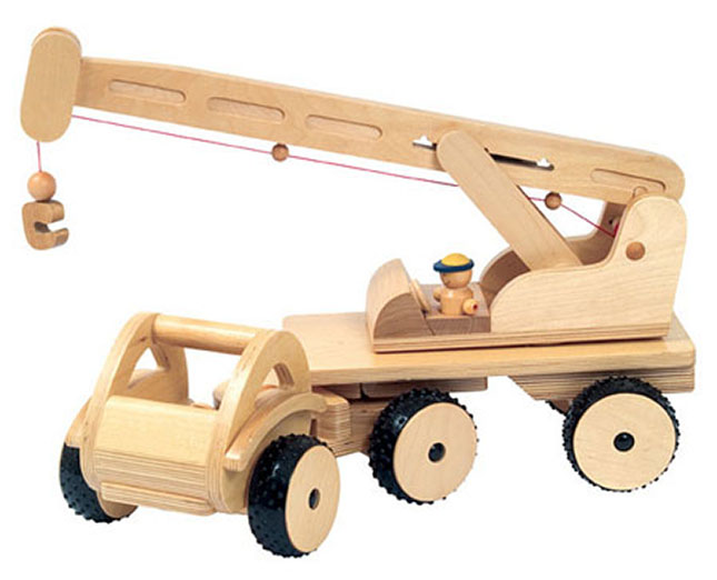 Big Rigs Crane - - Fat Brain Toys