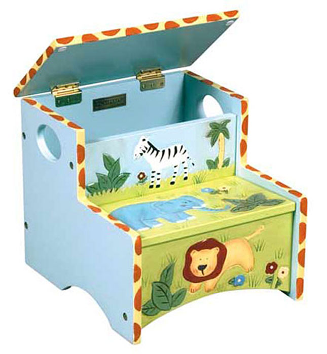 Safari Storage Step-Up - - Fat Brain Toys