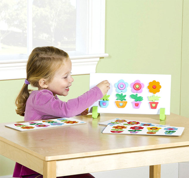 Flower Pot Sort and Match - - Fat Brain Toys