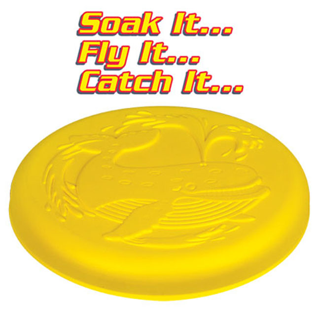 Water Slinger Floatable Flying Disc - - Fat Brain Toys