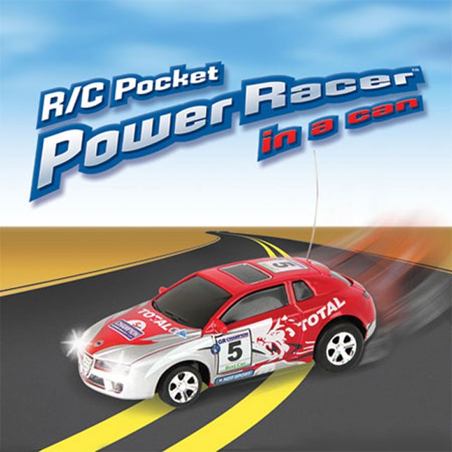 Super Pocket Racer RC in a Can - - Fat Brain Toys