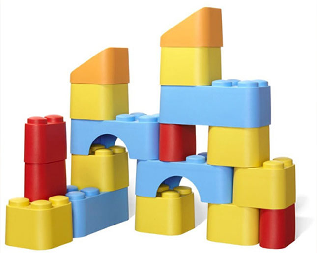 My First Green Toys - Blocks - - Fat Brain Toys