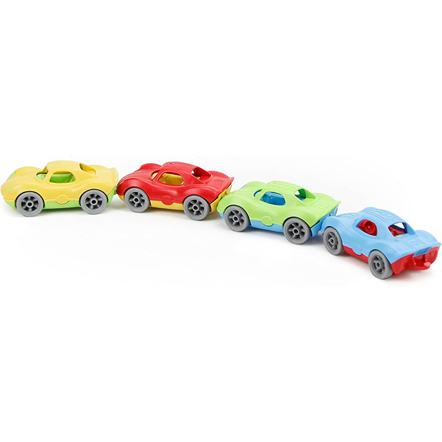 Green Toys Stack & Link Racers - Best for Ages 1 to 4