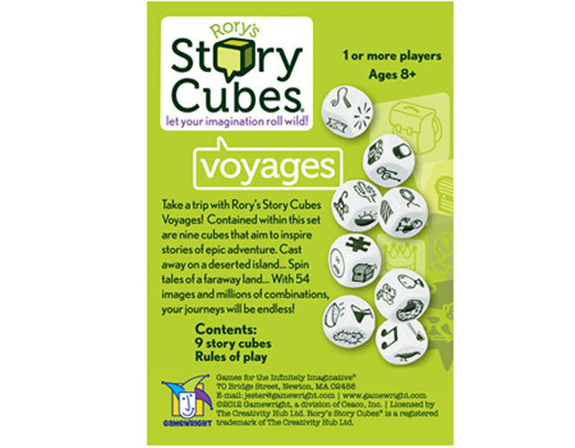 Rory's Story Cubes Voyages - - Fat Brain Toys