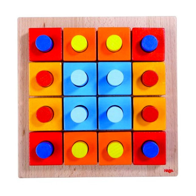 Color Fun Peg Game - - Fat Brain Toys