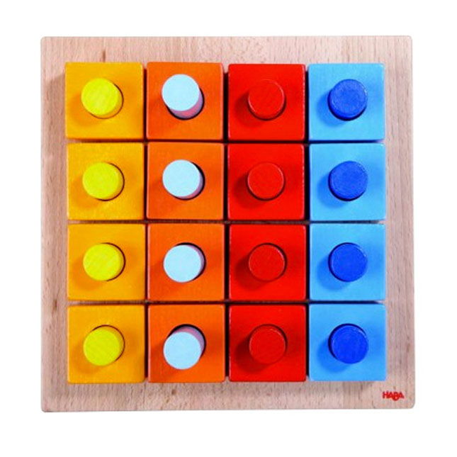 Color Fun Peg Game - - Fat Brain Toys