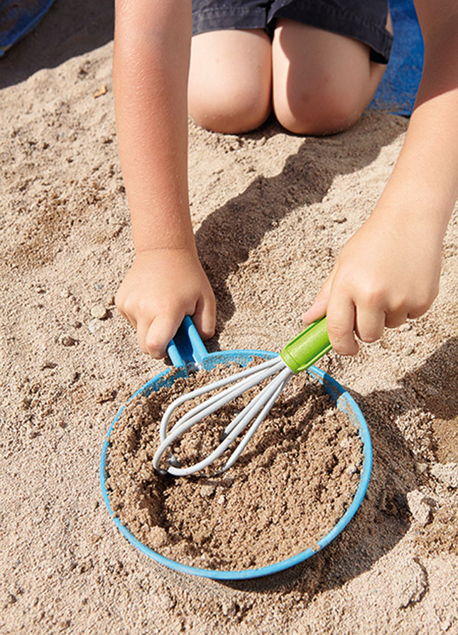 Sun Bistro Sand Kitchen Utensils - - Fat Brain Toys