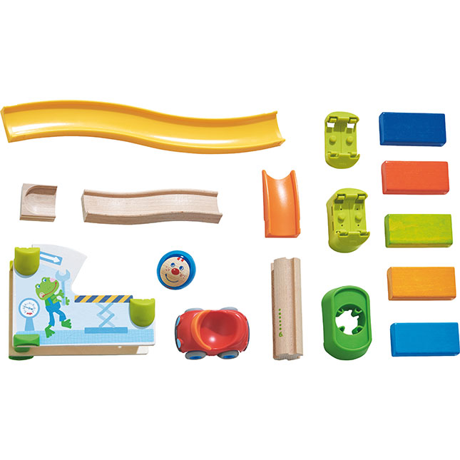 Ball Track Kullerbu - Jump into the Car - - Fat Brain Toys