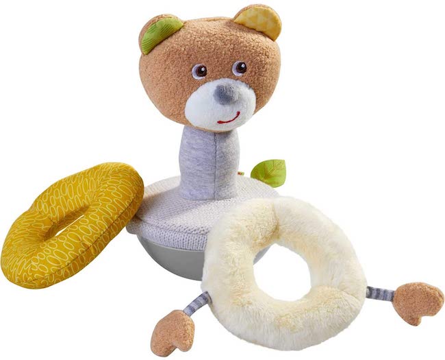 Roly-Poly Stacking Bear - - Fat Brain Toys