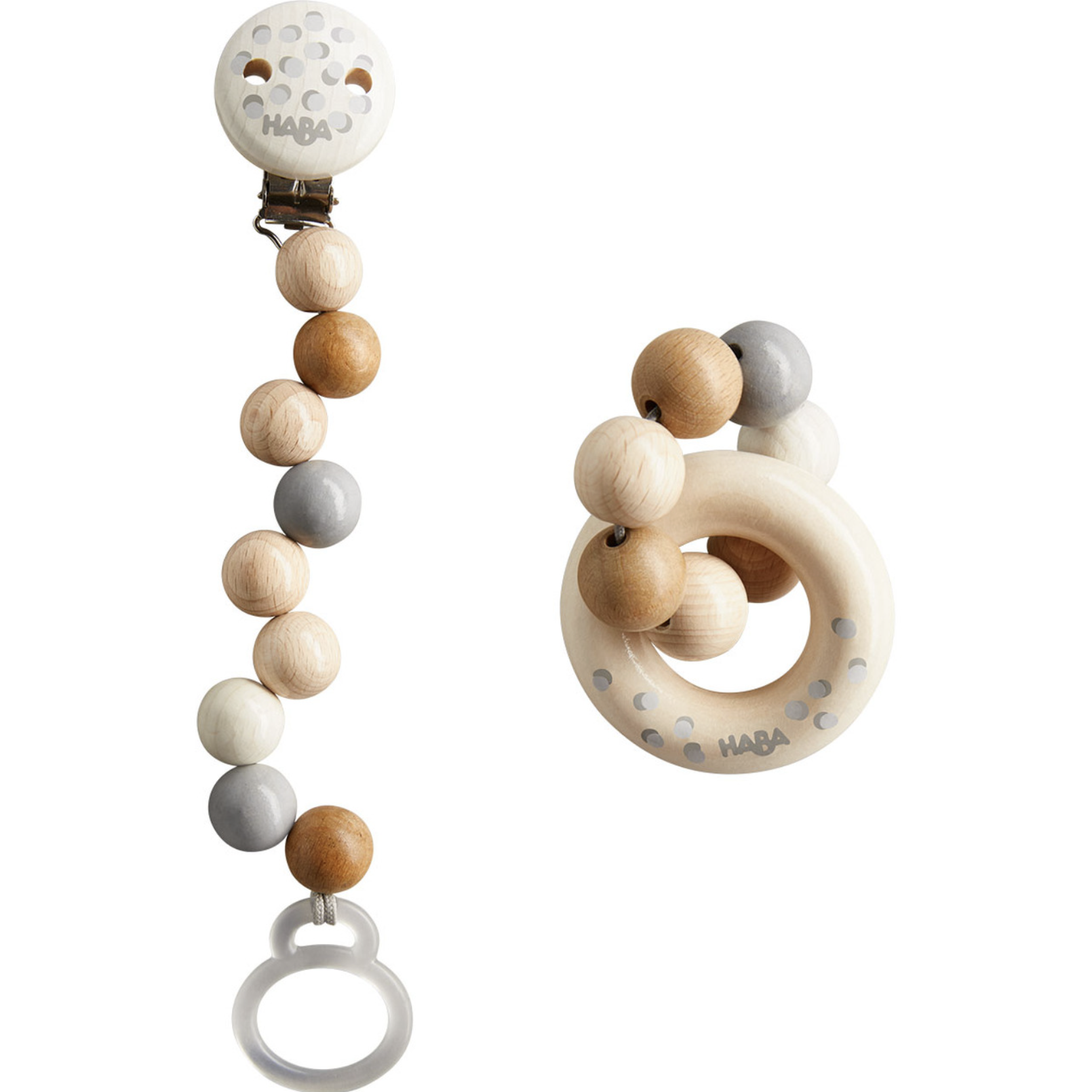 2pc Baby Gift Set Natural Dots Best For Ages 0 To 1 2pc-baby-gift-set-natural-dots-best-for-ages-0-to-1