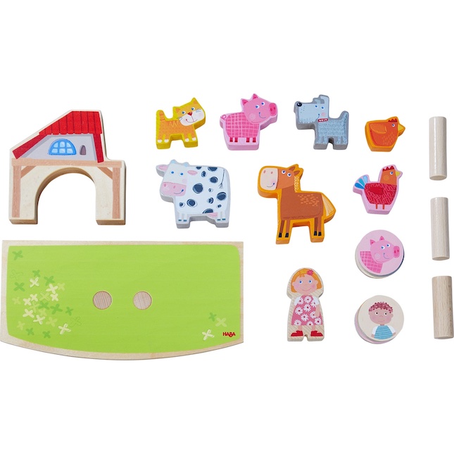 Animal Balancing Act Stacking Game - - Farm Toys