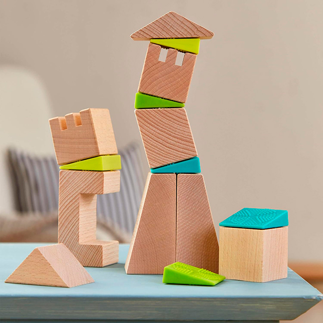 Crooked Tower 3D Arranging Blocks - Best for Ages 4 to 8
