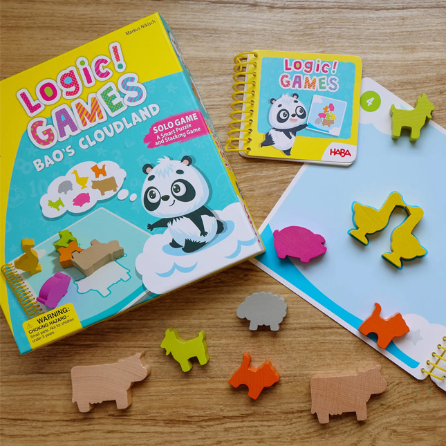 Logic Games - Baos Cloudland - Best Brainteasers for Ages 3 to 7