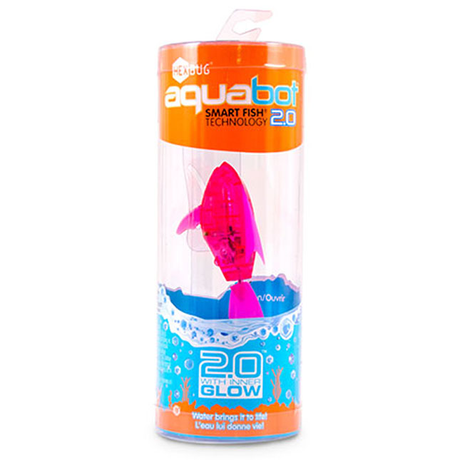 Hexbug Lighted Aquabot 2.0 Fish - - Fat Brain Toys