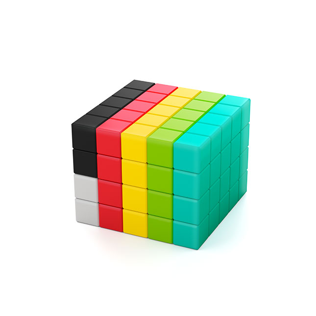 PIXIO Design Series - 100 Magnetic Block Set - - Fat Brain Toys