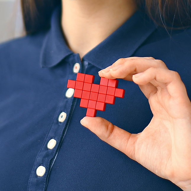 PIXIO Design Series - 100 Magnetic Block Set - - Fat Brain Toys