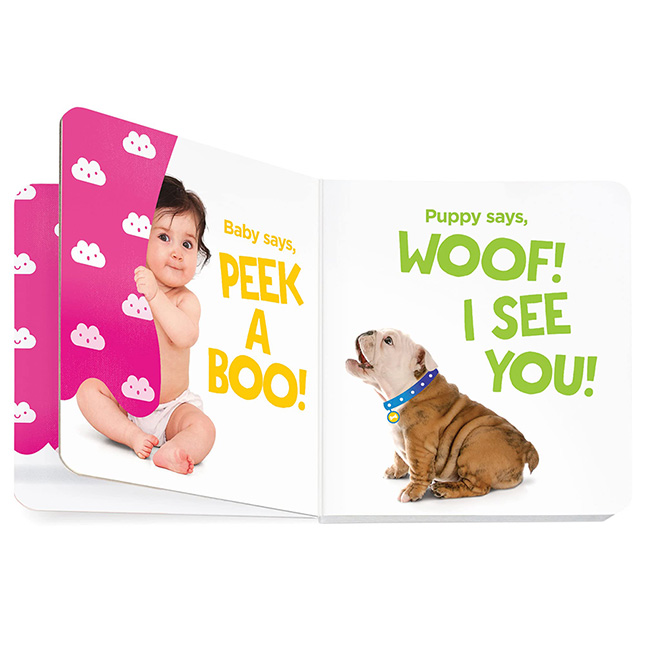 Highlights Who Says Peek A Boo? - Books - Fat Brain Baby