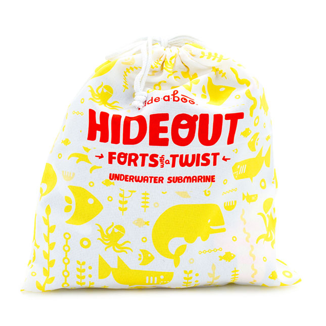 Submarine Hideout Card Table Playhouse - - Fat Brain Toys