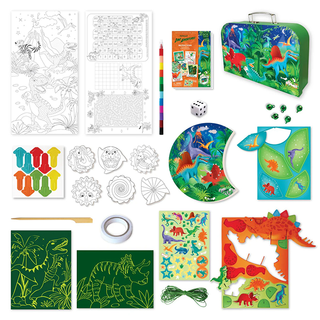 Totally Dinosaur Adventures Activity Set - Best for Ages 6 to 10