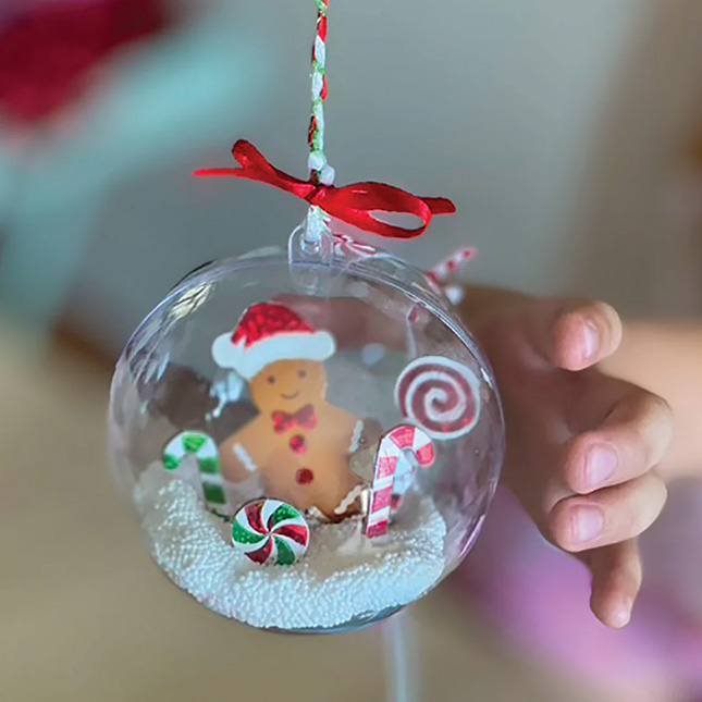 Box CanDIY Totally Santa Make Your Own Gingerbread Village Ornament