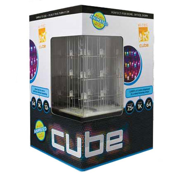 Cube LED Light Display - - Fat Brain Toys