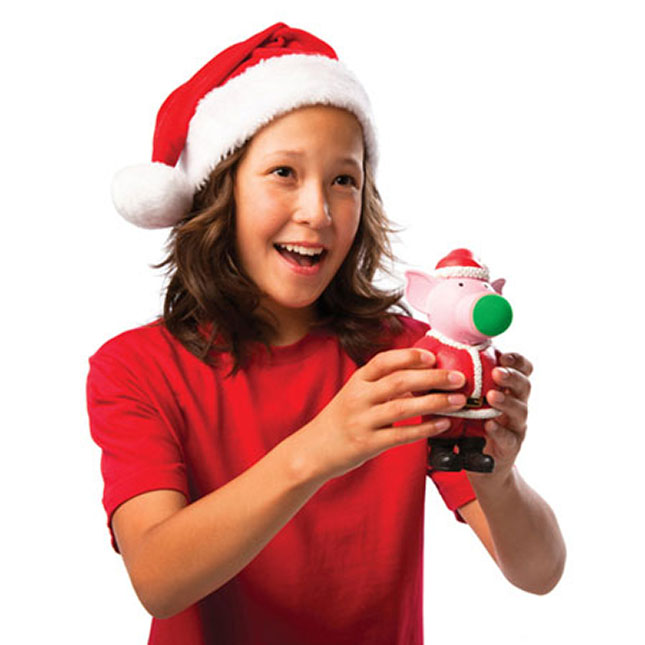 Holiday Pig Popper - - Fat Brain Toys